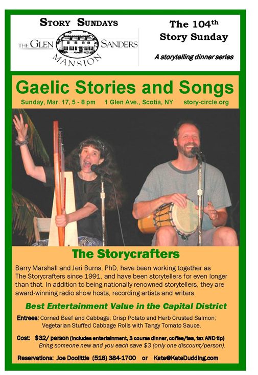 Story Sundays: A Storytelling Dinner Series for Adults - National ...