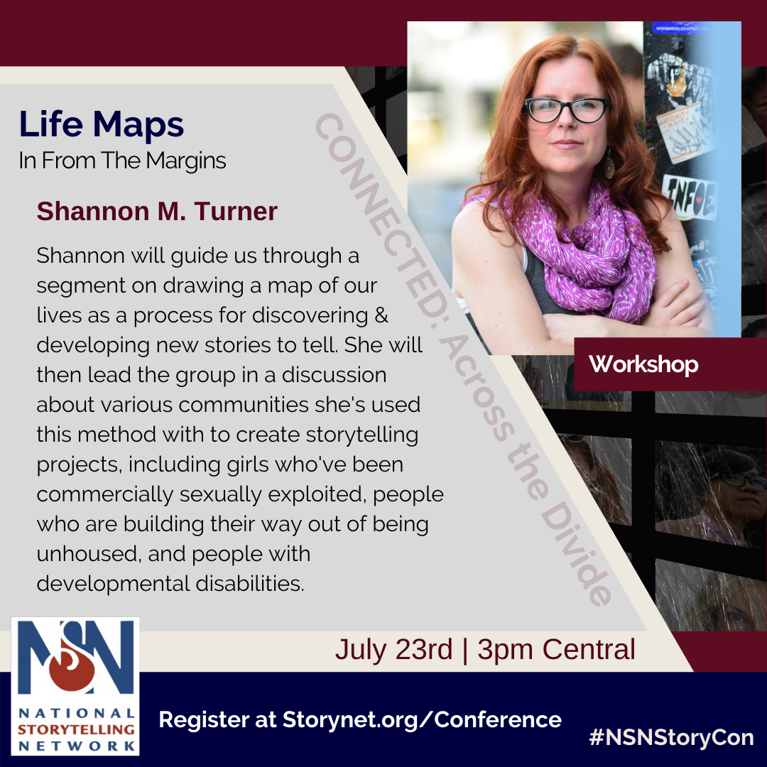 Life Maps: In From The Margins Workshop - National Storytelling Network
