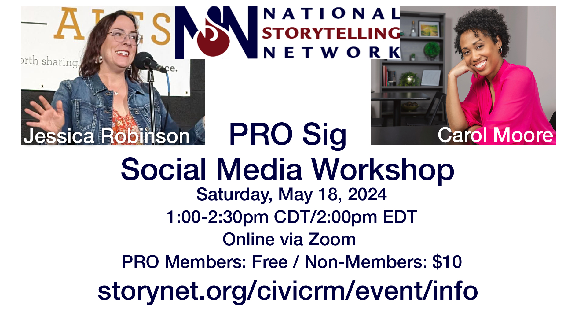 Upcoming NSN Events - National Storytelling Network